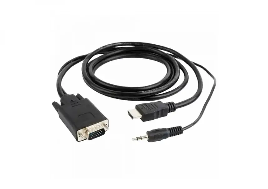 Kabl HDMI-VGA+Audio Gembird A-HDMI-VGA-03-6 1.8m