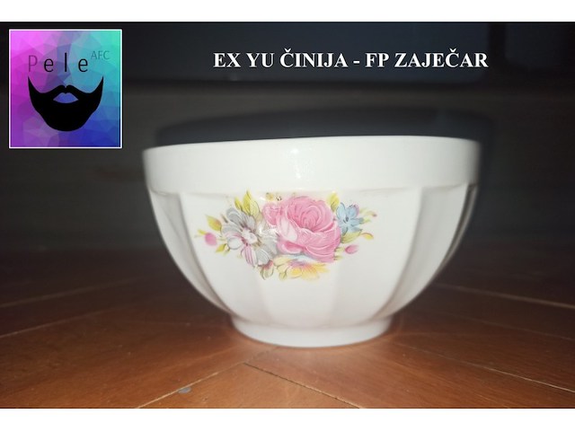 EX YU porcelanska cinija FP Zajecar - TOP PONUDA