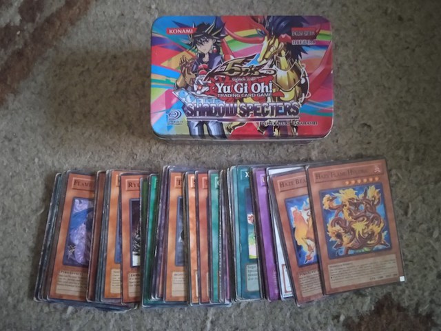Yu-Gi-Oh - Shadow Specters / kutija i 60 kartica