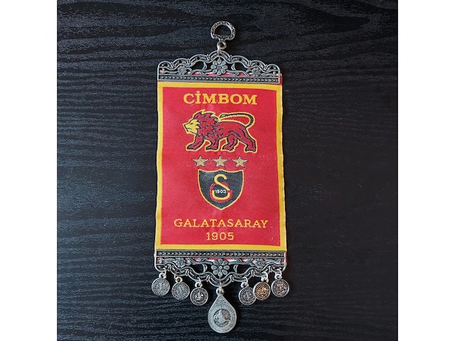GALATASARAY 1905 zastavica CIMBOM VEOMA RETKO !!
