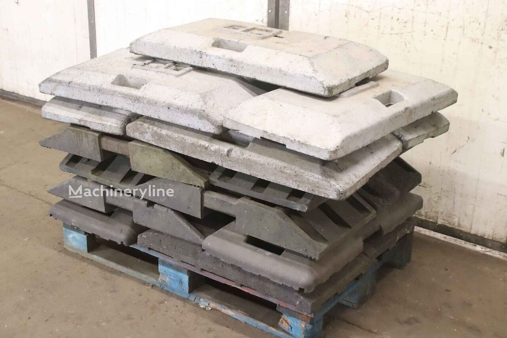 TL- Fussplatte 19 Stück Schake 870/430/H115 mm za građevinske mašine