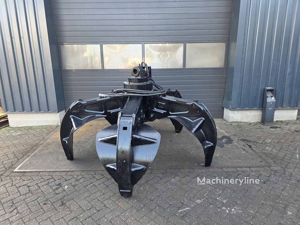 Caterpillar gsh 800 liter poliepgrijper scrap grab caterpillar grejfer