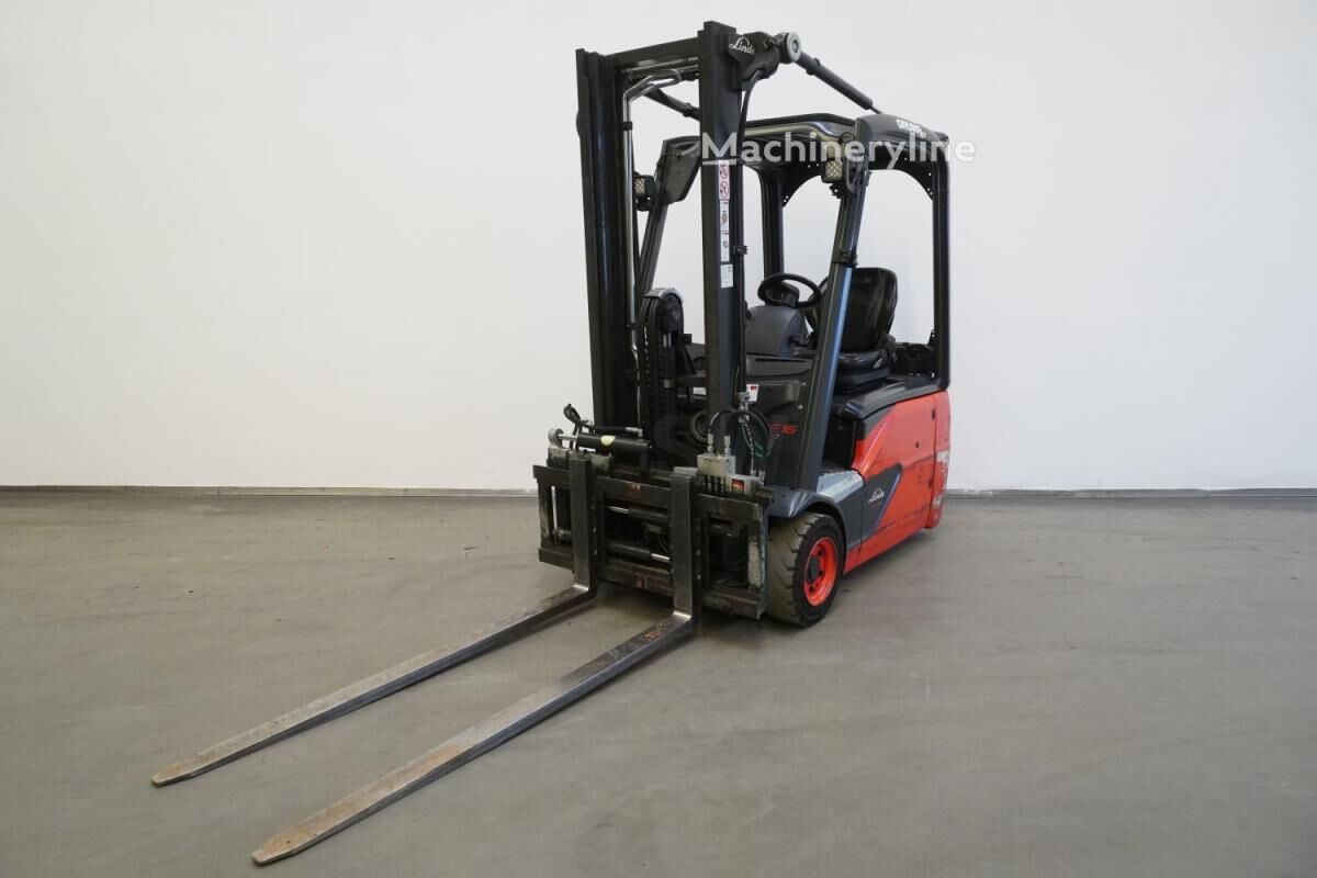 Linde E 16 EVO 386-02 električni viljuškar