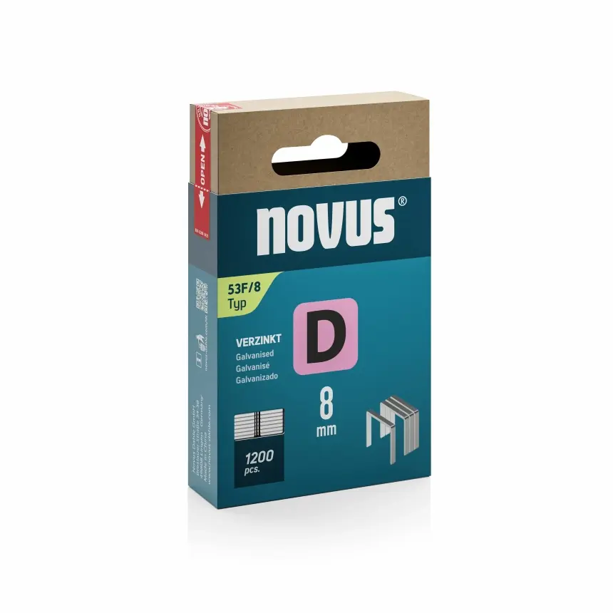 Klamerice Novus 53/8 tip D, 1/1200 Novus