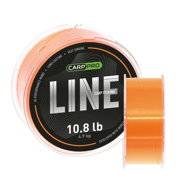 Najlon CP Carp Fishing Line Fluo Orange 1000m (CP5410-286)