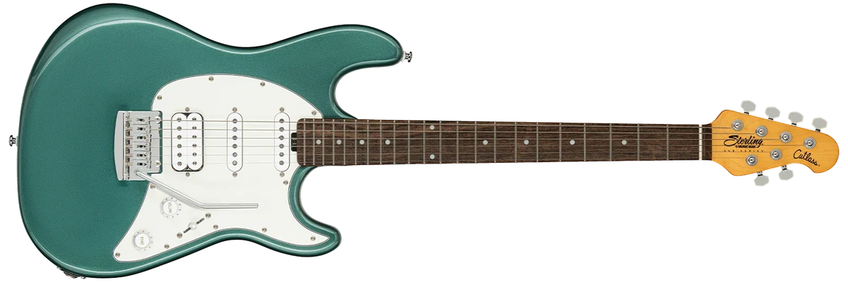 Sterling SUB Cutlass CT30 HSS Sherwood Green - Električna gitara