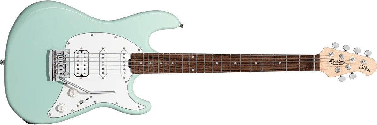Sterling SUB Cutlass CT30 HSS Mint Green - Električna gitara