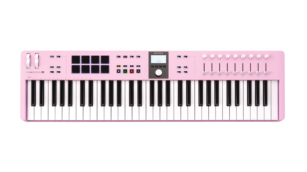 Arturia KeyLab Essential 61 MK3 Rose Quartz