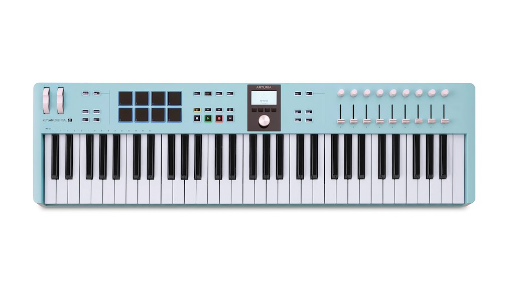 Arturia KeyLab Essential 61 MK3 Aquamarine