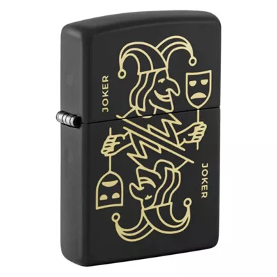 Zippo Zippo Upaljač Joker Card BL mat 46290