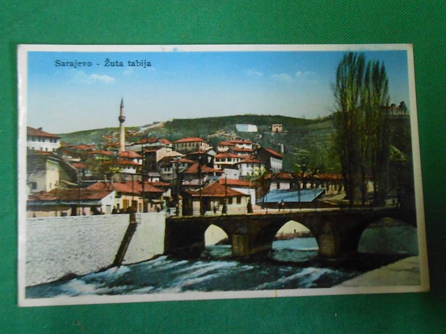 SARAJEVO-Žuta  Tabija   cca 1920-1930.