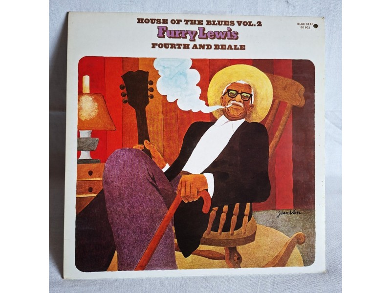 FURY LEWIS! RETKO! FRANCUSKO! BLUES! OMOT5-,LP5+MINT!