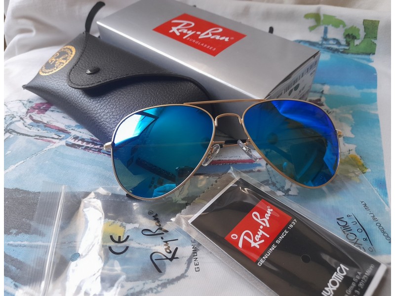 Ray Ban Mirror blue rb3026