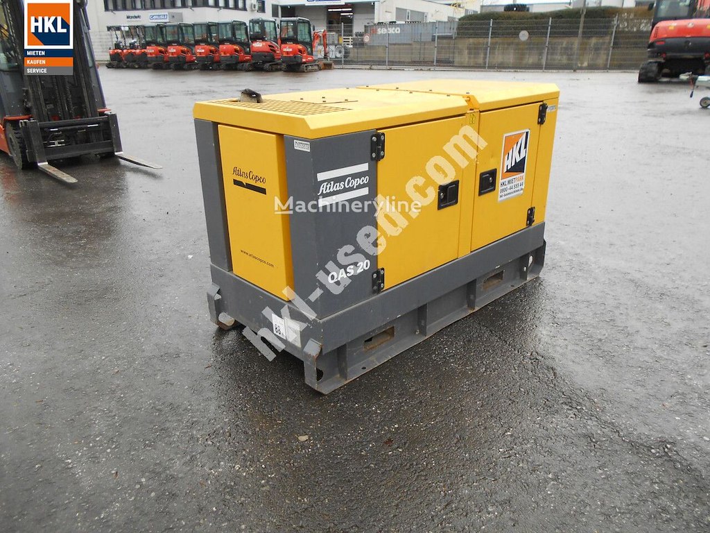 Atlas Copco QAS 20 KDS diesel generator