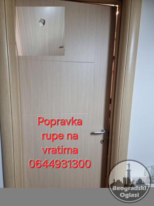 Popravka rupe na vratima 0644931300