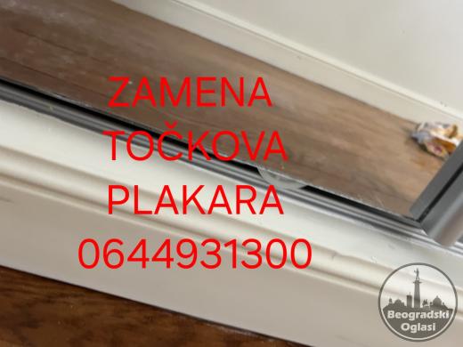 Zamena točka plakara popravka
