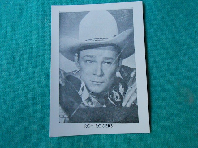 ROY ROGERS-FILMSKI GLUMAC 6 X 9.cm