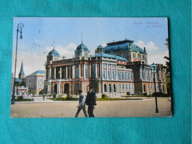 ZAGREB-KAZALIŠTE-1920/30./XVIII-26/