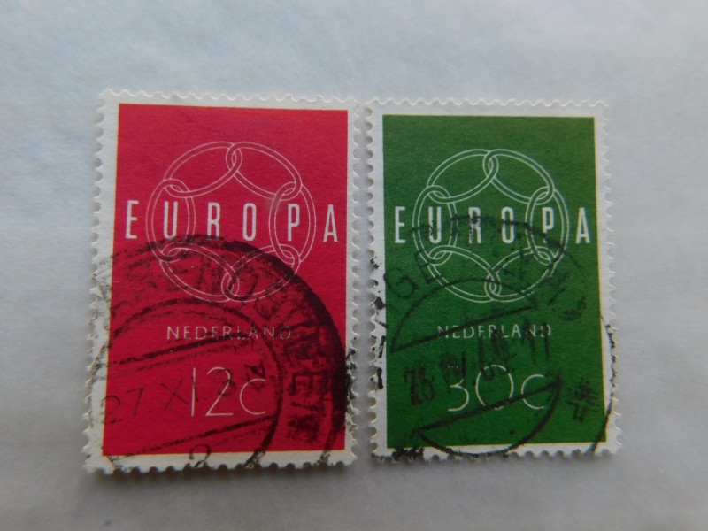 HOLANDIJA EUROPA 1959 KOMPLET SERIJA