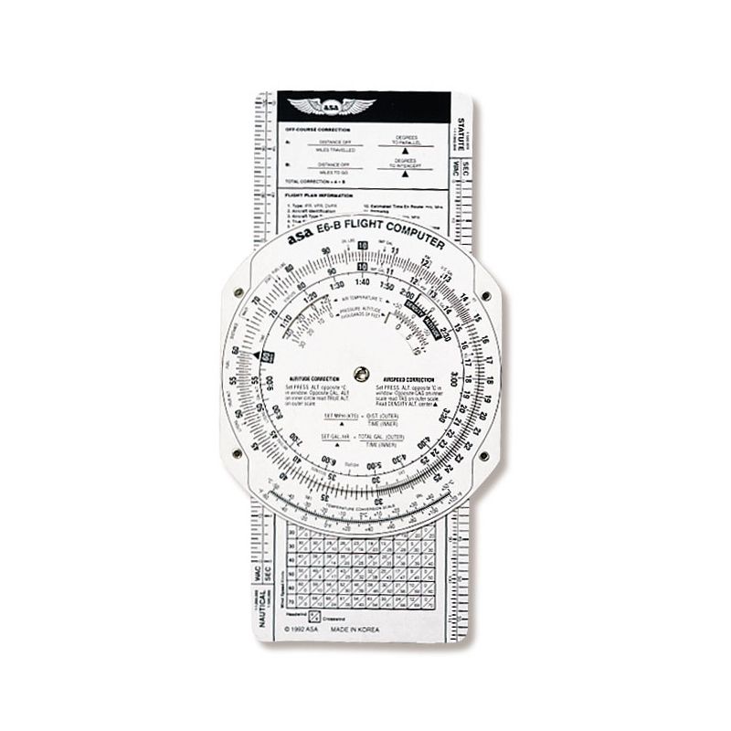 ASA - E6B Flight Computer Paper - ASA-E6B-P