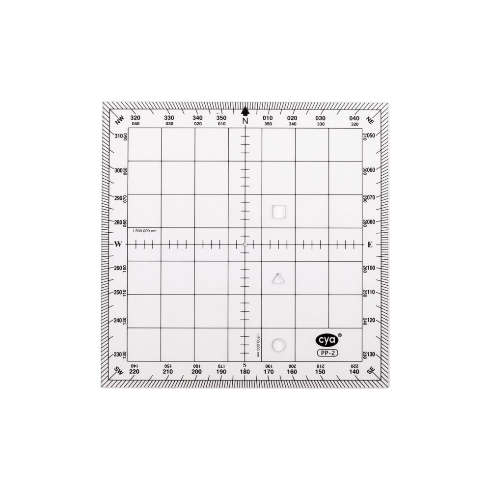 CYA - CSP-2 - Square Aviation Protractor