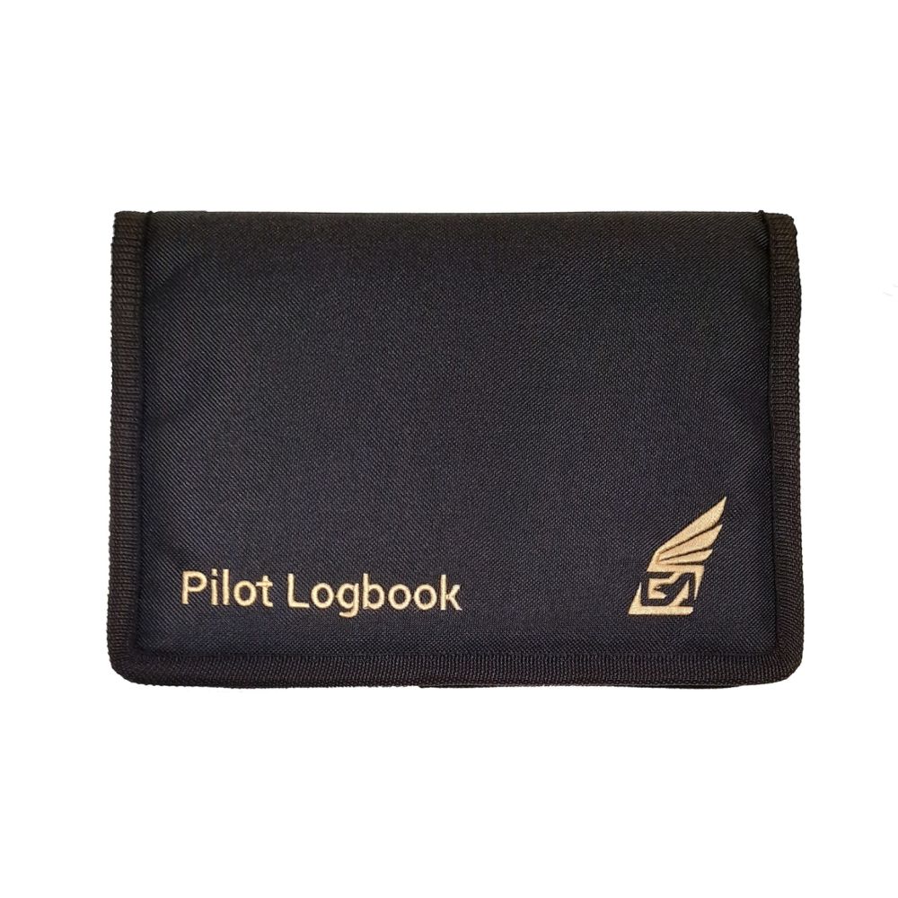 GA - Pilot Logbook Cover - Black - Small Format