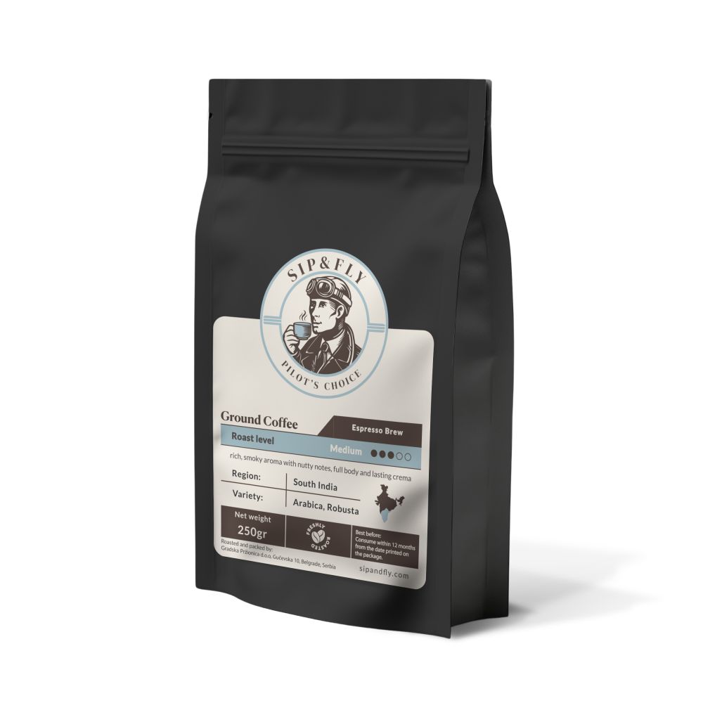 SIP&FLY - Espresso Coffee - Ground - 250gr.