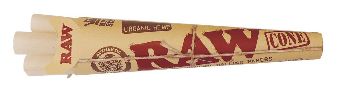 Raw organic cone 3pk