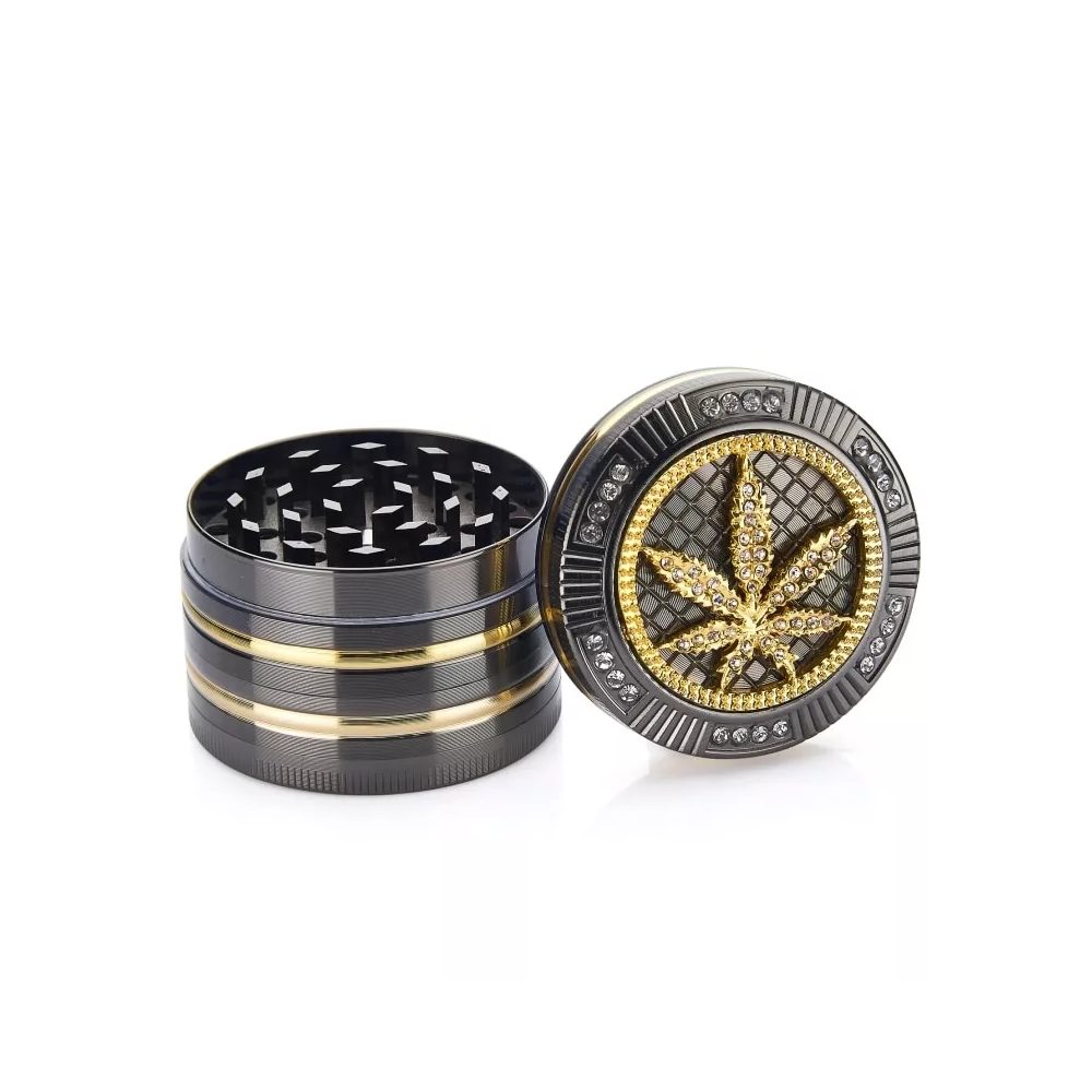 CHAMP HIGH LEAF BLING BLING GRINDER 4prt – 50mm