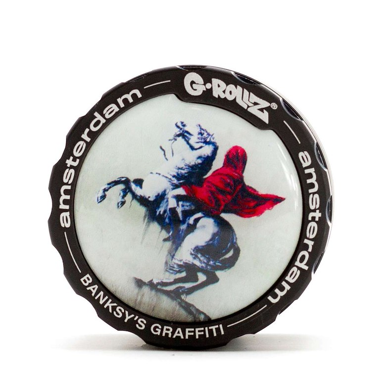 G-ROLLZ | Banksy Graffiti ‘Blind Bonapart’ metalna mrvilica 4 dela 43mm