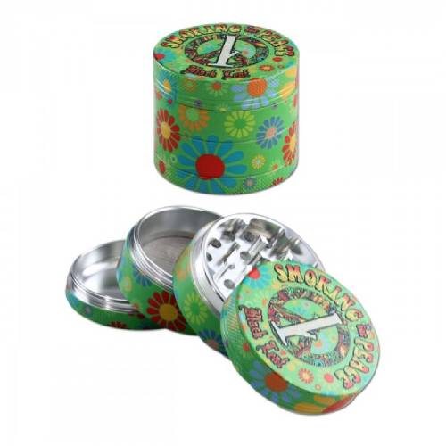 SMOKING FOR PEACE alu.grinder 4-part