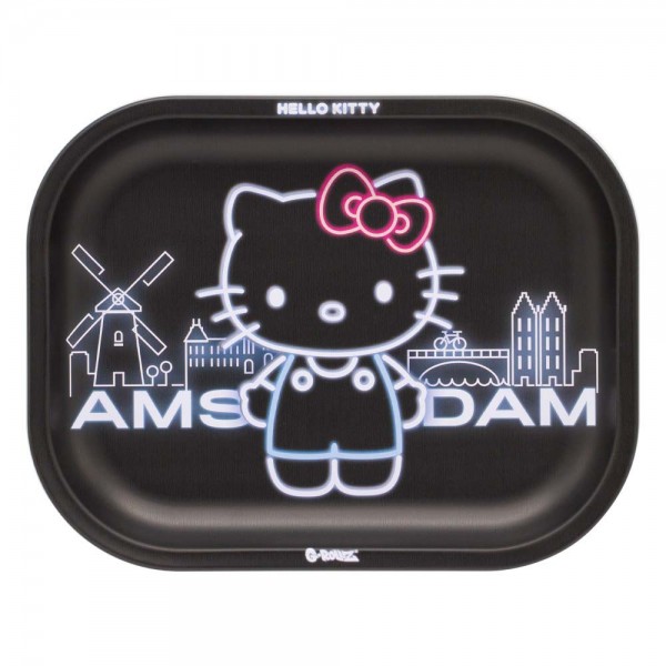 G-ROLLZ | Hello Kitty(TM) ‘Neon Amsterdam’ Tray 18×14 cm