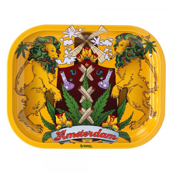 G-ROLLZ |’Canna Lions’ Small Tray 14×18 cm
