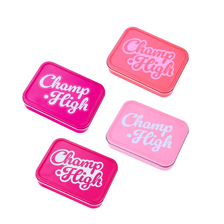 Champ High – metalna kutija PINKY 8.3×11.2×2.4cm