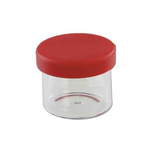 Glass JAR – COLOR sil.lid – 8ml