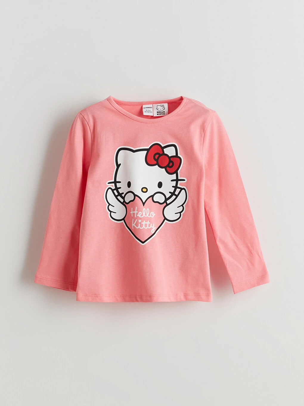 LCW Kids Hello Kitty Štampani Komplet Majica I Helanke Za Devojčice, 2 Pakovanja