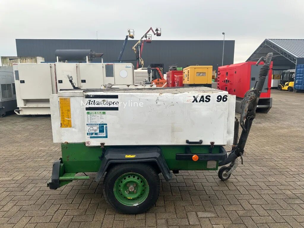 Atlas Copco XAS 96 DD EU Deutz 5.3 m3 / min 35 kW 7 Bar mobiele Diesel Compr mobilni kompresor