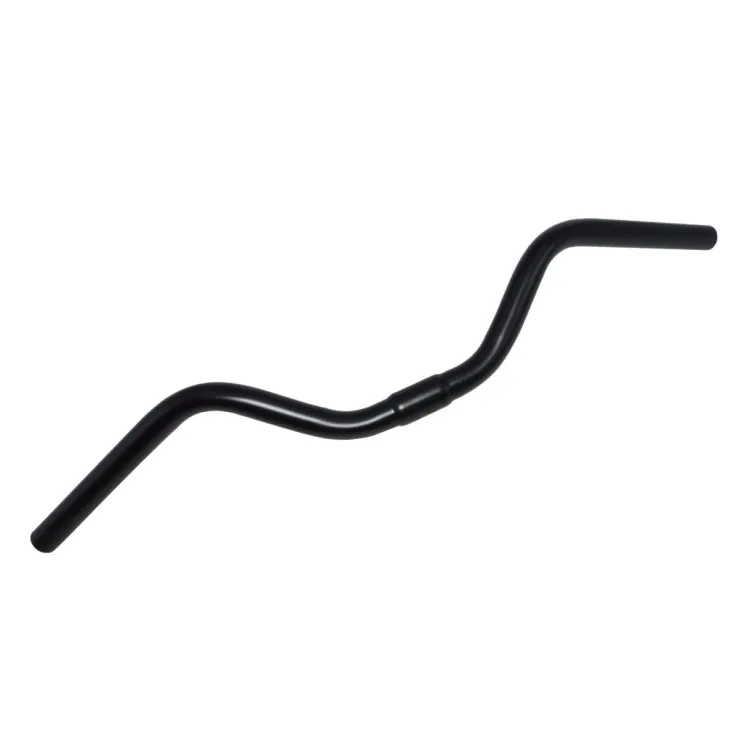 Volan čelični 22.2/25.4x620 mm, RISE 60 mm; 30 deg; CRNI MAT