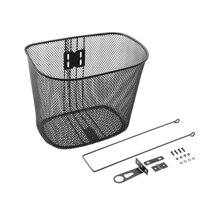 Korpa prednja sitno pletena CRNA