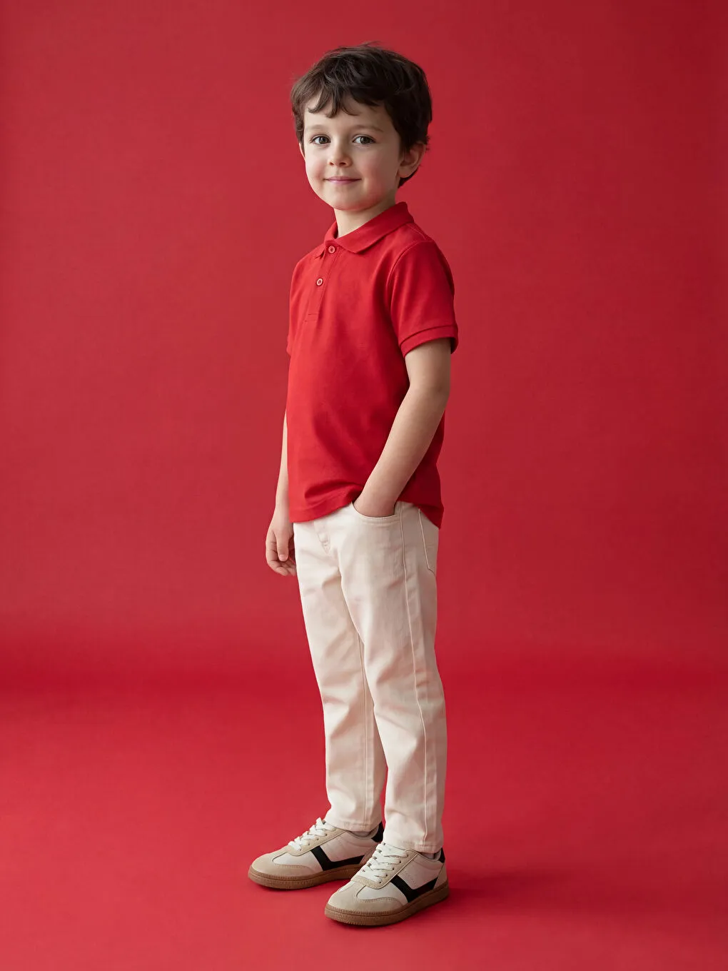 LCW Kids Osnovne Dečje Gabardinske Pantalone