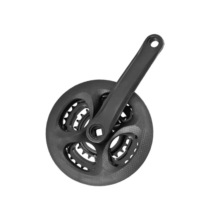 Srednji pogon MTB 28/38/48Tx170 mm (karbon) CRNI