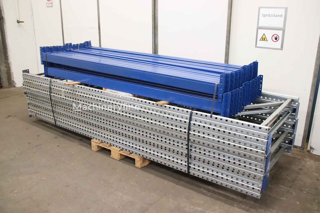 SSI Schäfer Feldbreite 2700 mm / 6 Felder / 17100 mm paletni regal