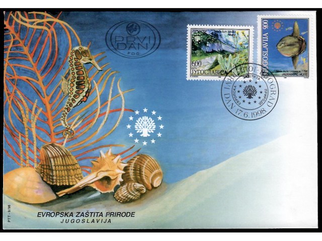 FDC ZAŠTITA PRIRODE 1998