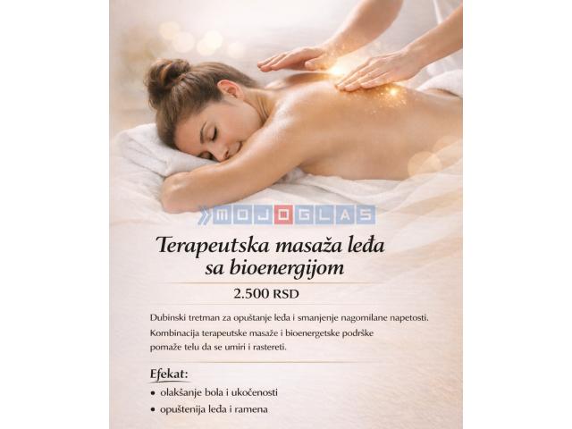 Terapeutska masaža leđa sa bioenergijom/Studio Body Relax