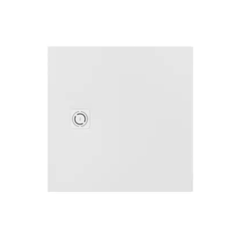 Tus kada 90x90/2.8cm ROCA - Terran STONEX sa sifonom (bela) [APA0138438401100]