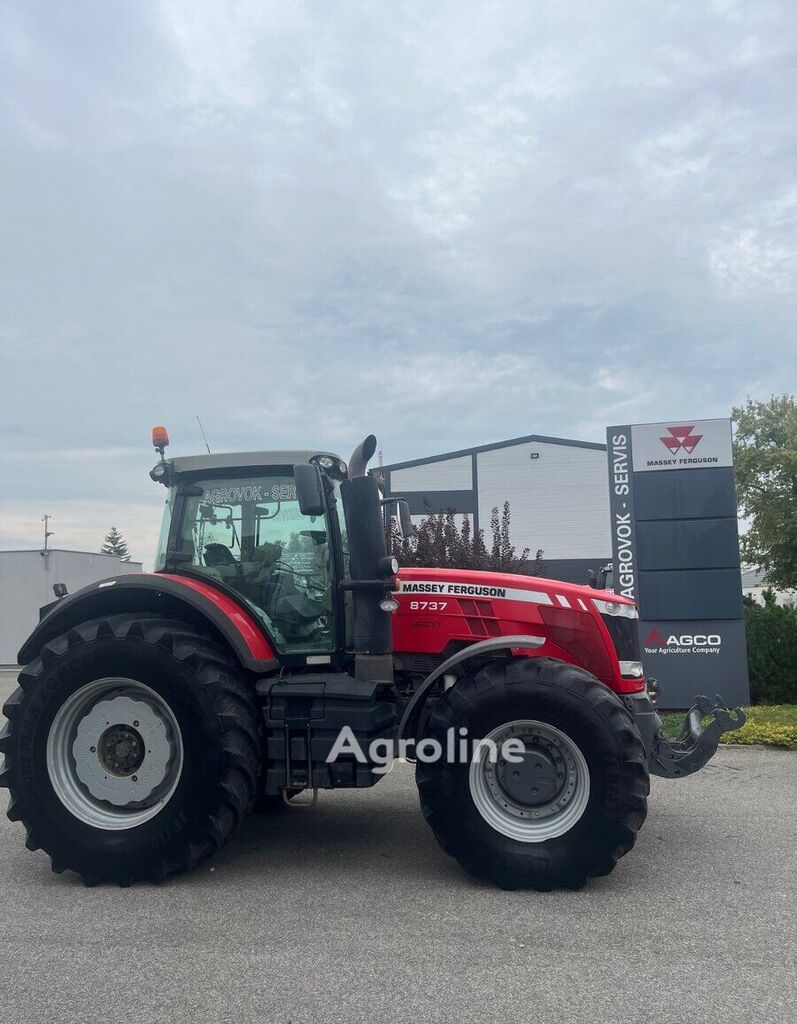 Massey Ferguson 8737 traktor točkaš