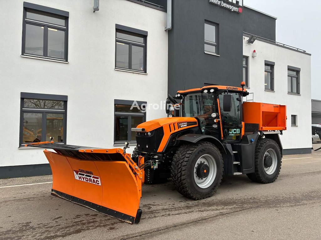 Novi JCB Fastrac 4190 iCON Kommunal traktor točkaš