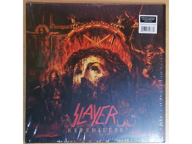 LP SLAYER - Repentless (2021) Germany, MINT blood vinyl