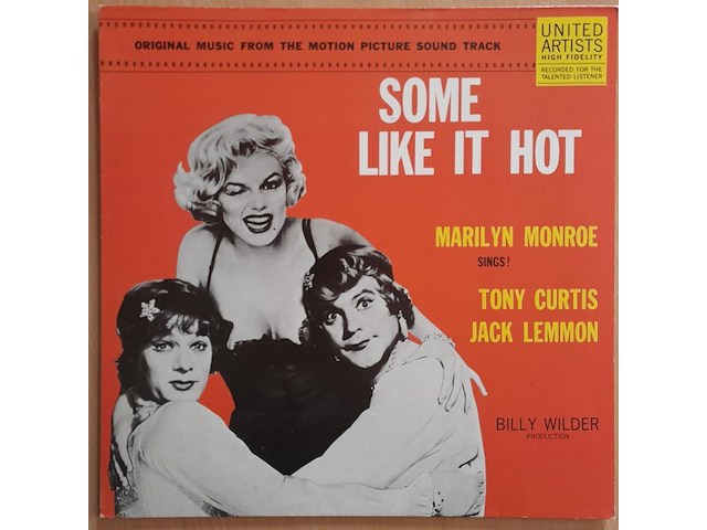 Some Like It Hot - SoundTrack Marilyn Monroe Ger.1977