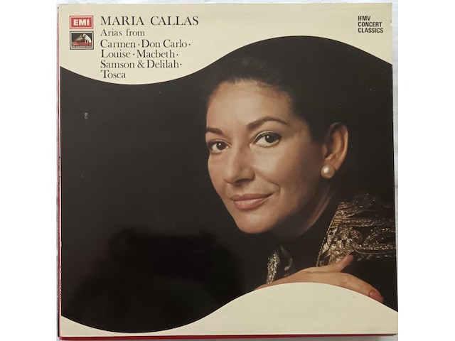 MARIA  CALLAS  -  OPERATIC  ARIAS